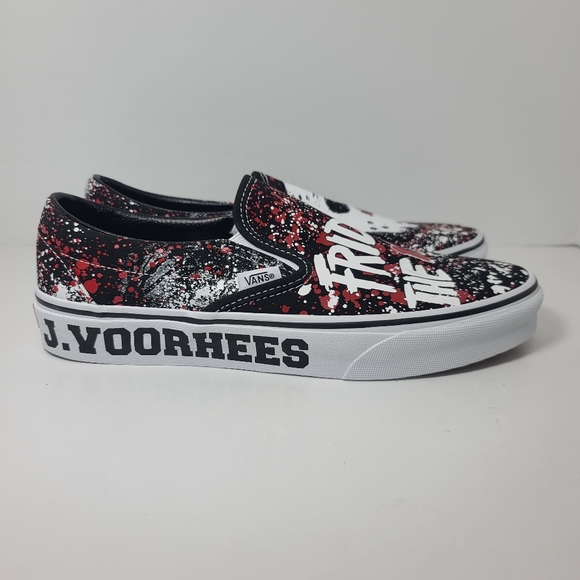 Vans | Shoes | Vans X Friday The 3th Jason Voorhees Shoes Mens Size 9 ...